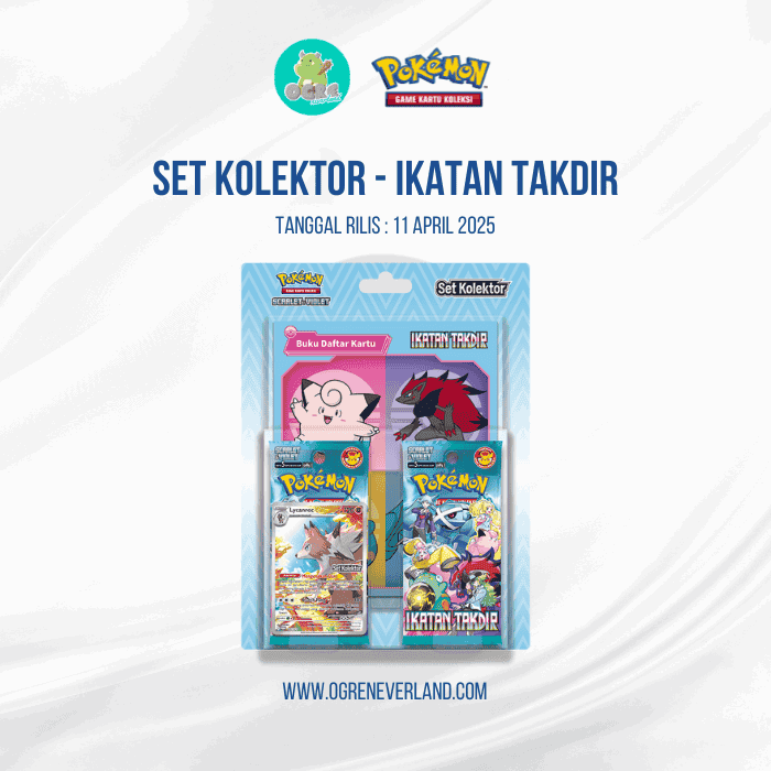 Pokémon Game Kartu Koleksi Scarlet & Violet Set Kolektor "Ikatan Takdi – Ogre Neverland